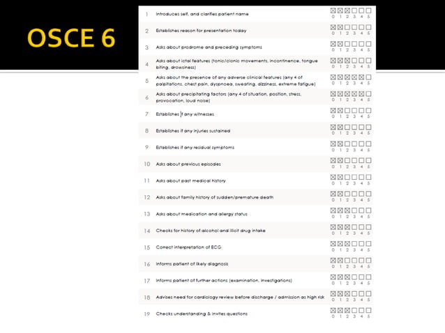Final FRCEM traditional OSCE ppt ADVANCE | PDF | Educational Assessment ...