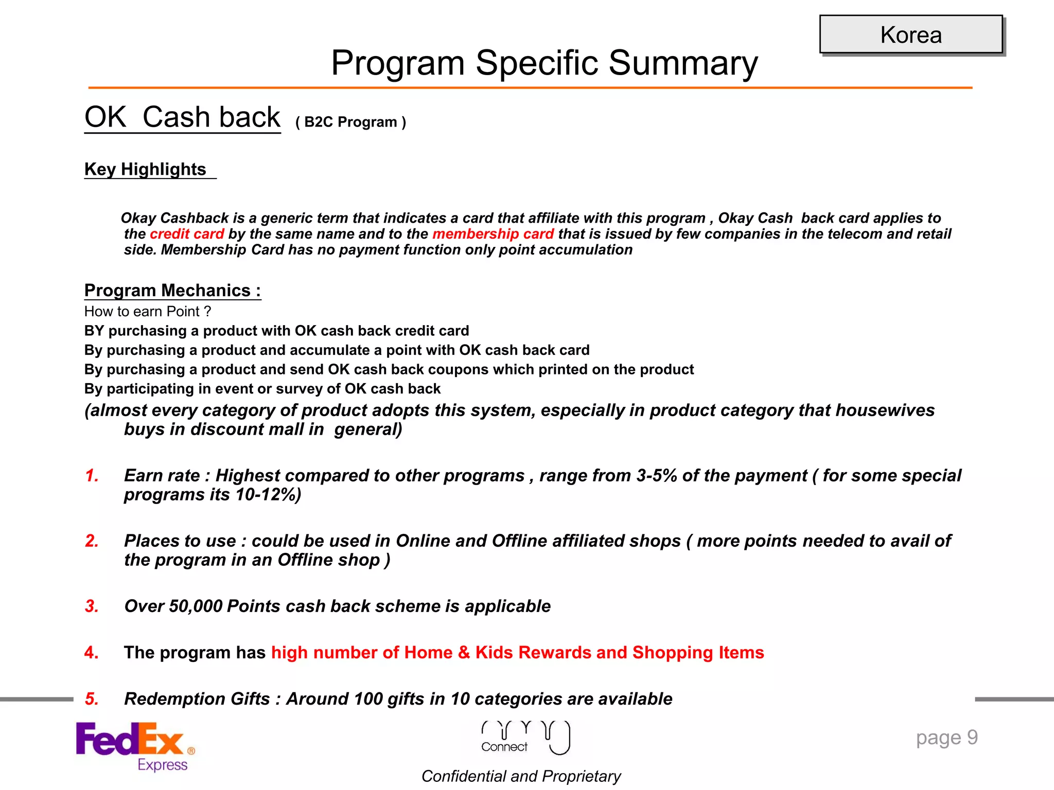 Benchmarking of a large scale Rewards Program | PPT