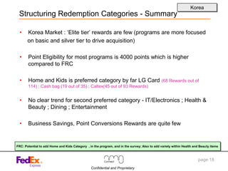 Benchmarking of a large scale Rewards Program | PPT