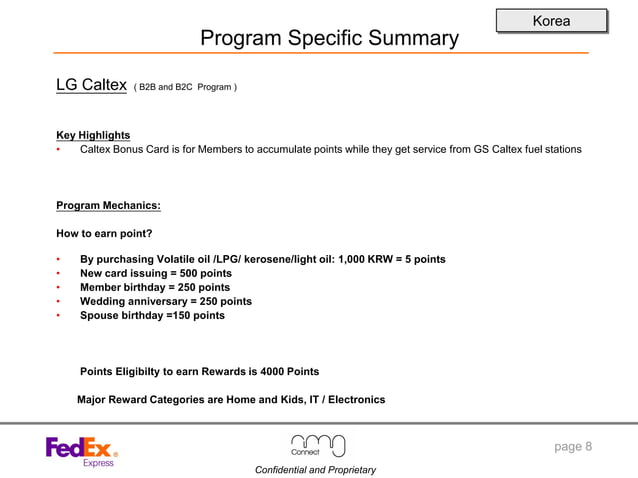 Benchmarking of a large scale Rewards Program | PPT