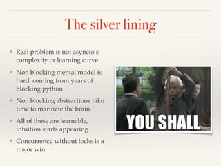 Asyncio : Final frontier in python | PDF