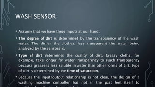 Fuzzy Logic in Washing Machine | PPTX