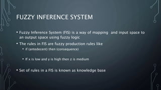 Fuzzy Logic in Washing Machine | PPTX