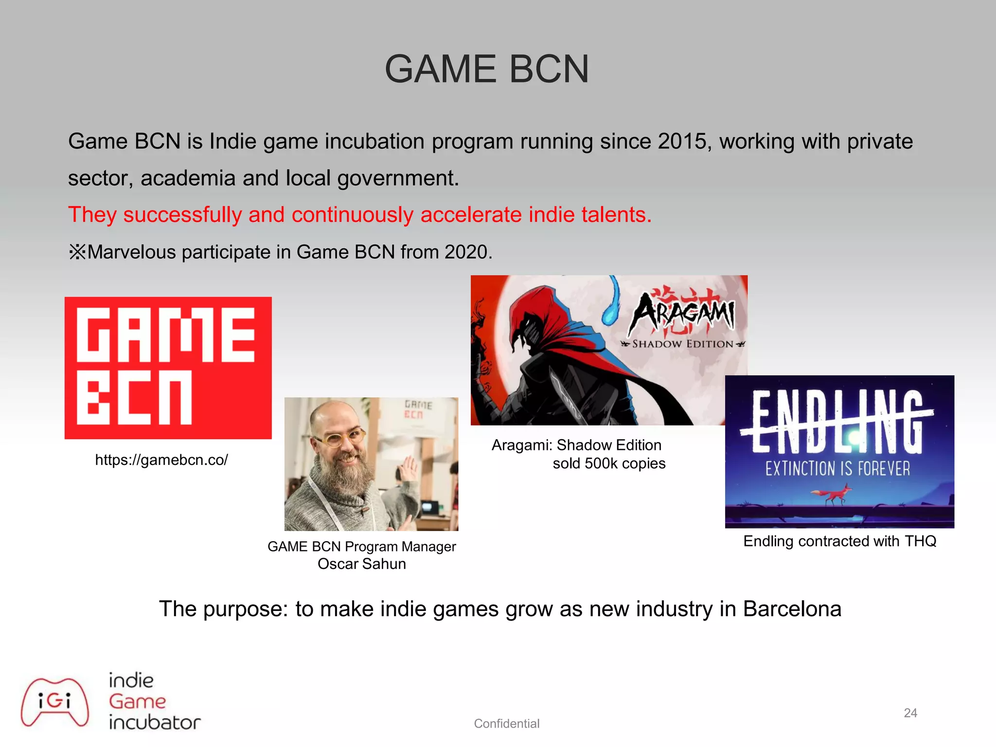 Sho Sato and Mike Haruki Yamazaki: iGi, the first game incubator in ...