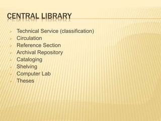 Government College University Library | PPTX