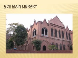 Government College University Library | PPTX