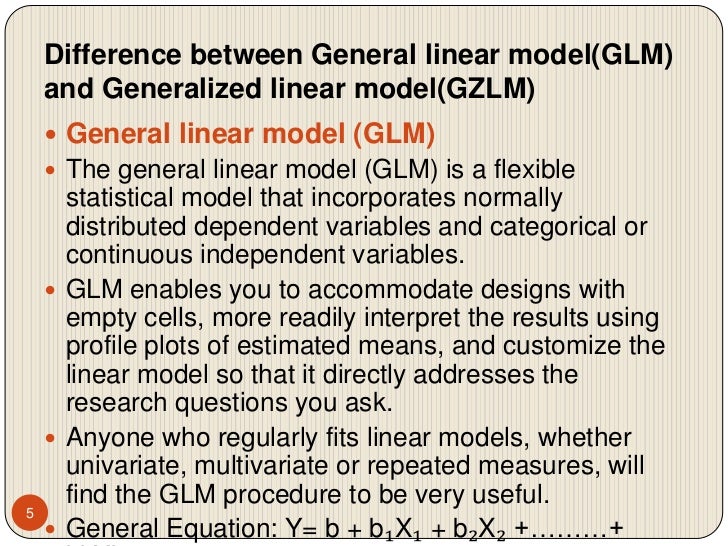 Final Generalized Linear Modeling By Idrees Waris Iugc