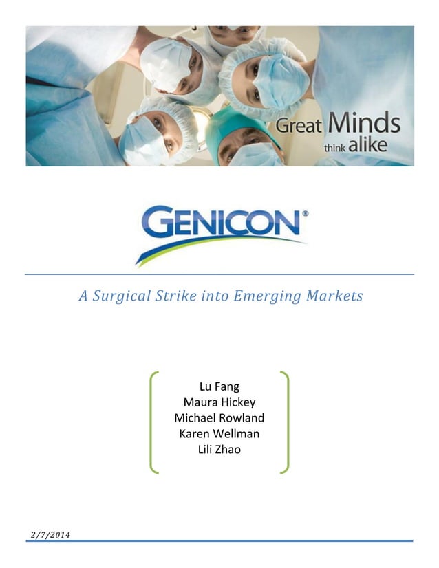 Final Genicon Case Team 2 | PDF | Health Insurance | Insurance