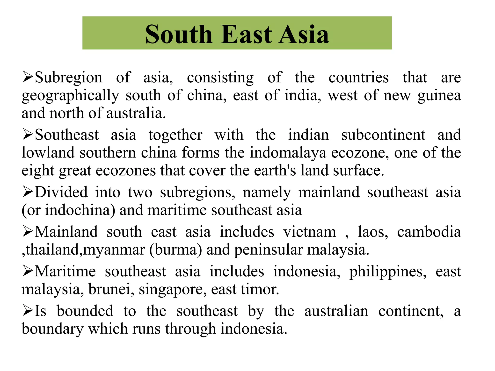 Geography of Asia | PPTX