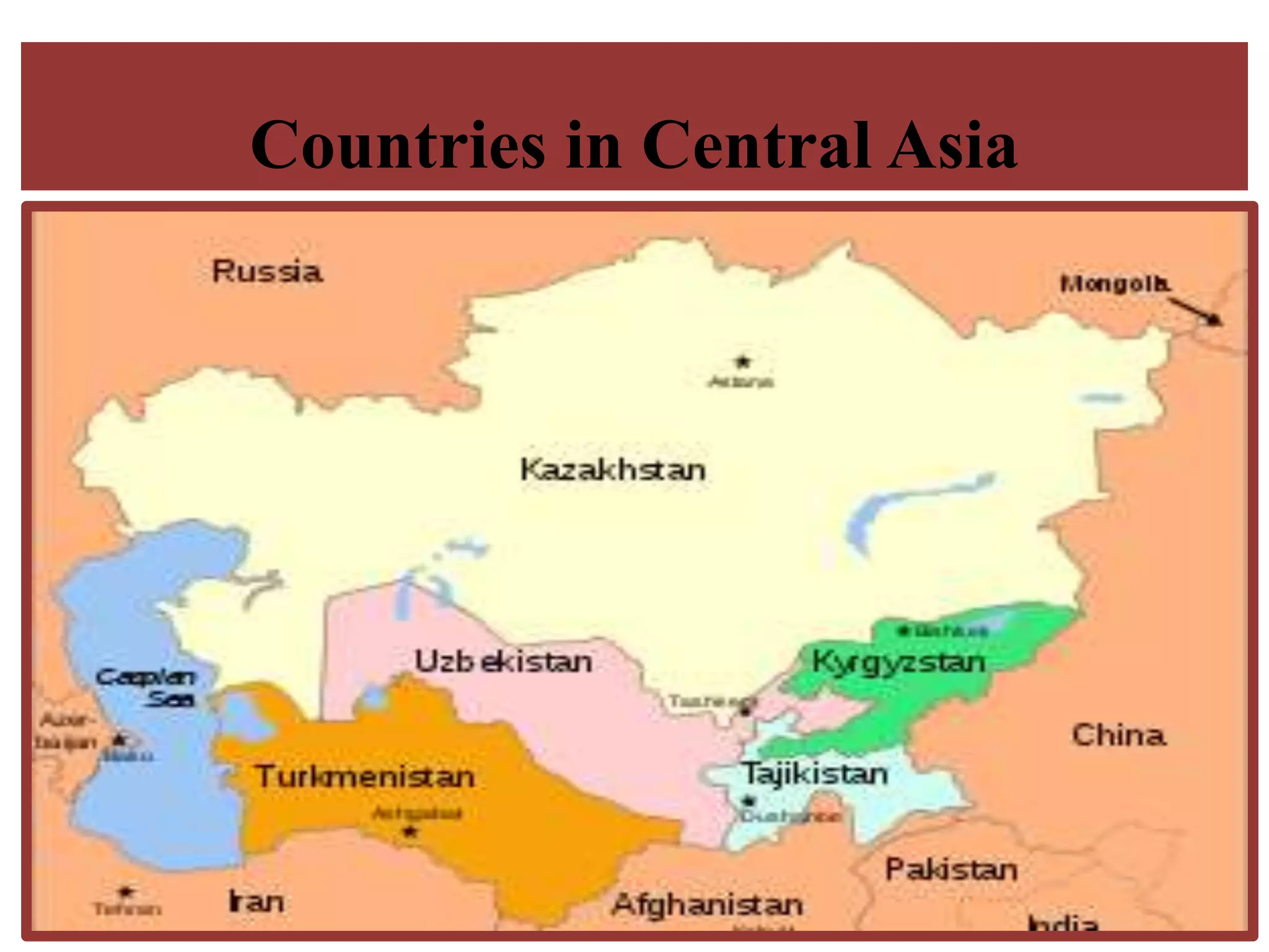 Geography of Asia | PPTX