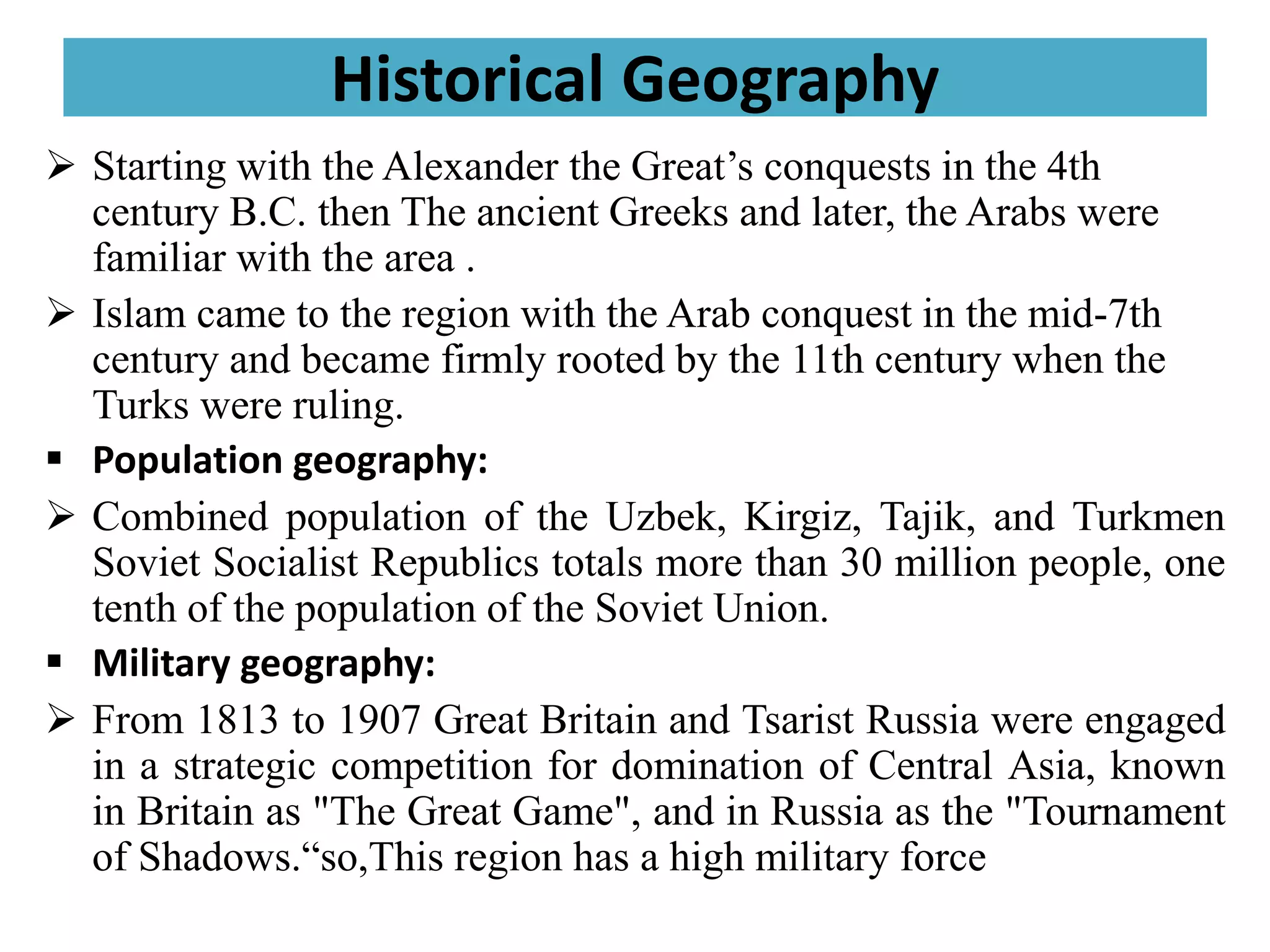 Geography of Asia | PPTX