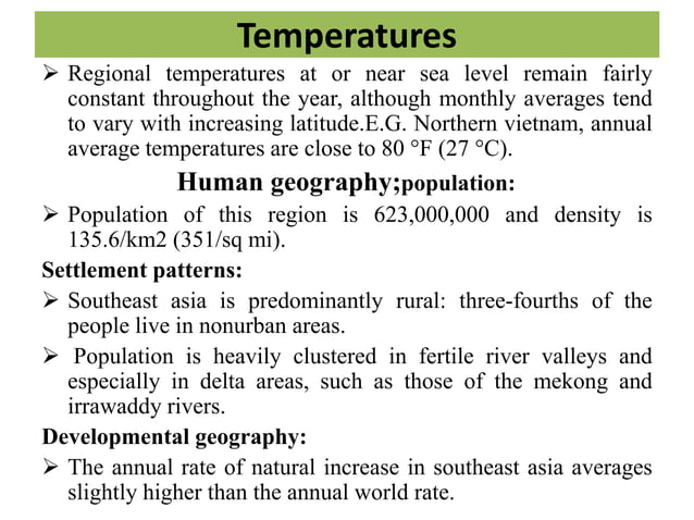 Geography of Asia | PPTX