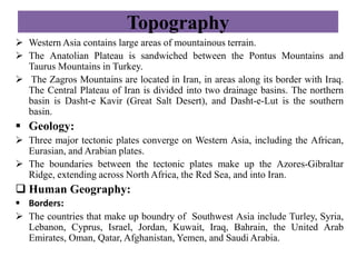 Geography of Asia | PPTX