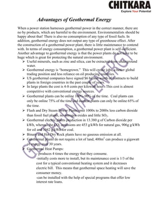 Geothermal Energy | DOCX