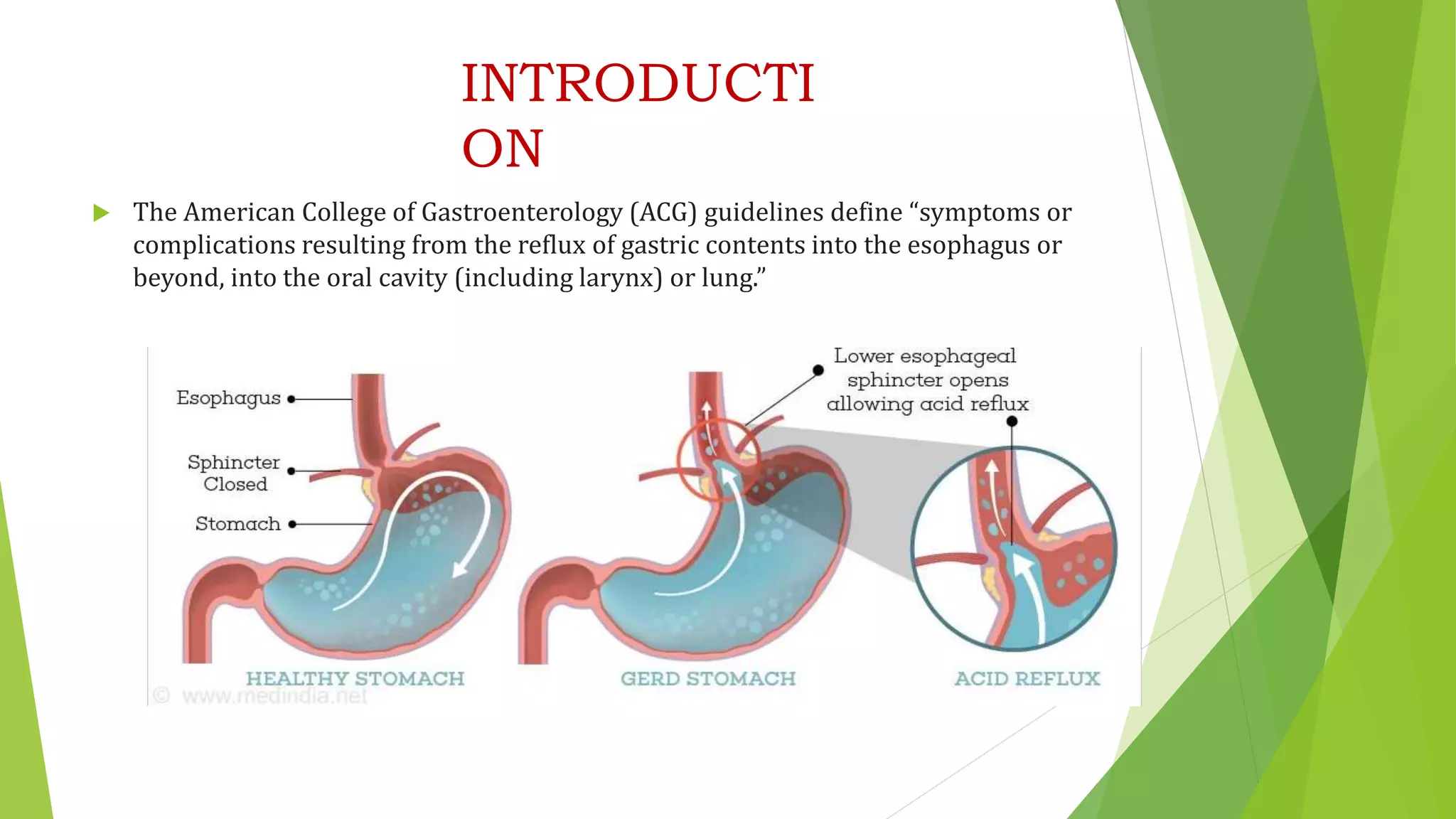 FINAL GERD.pptx | Digestive Disorders | Diseases and Conditions