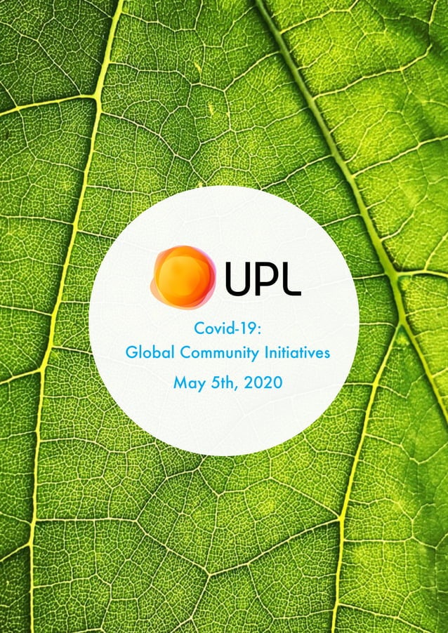 Covid 19 | UPL | Final Global Community Initiatives | PDF