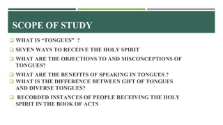 Final glossolalia presentation | PDF