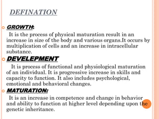 growth and development | PPT
