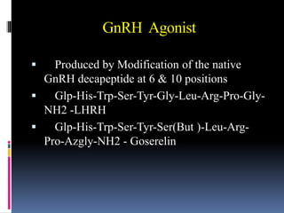 GnRH analogues and addback therapy | PPT