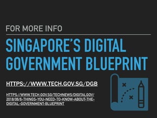5 Things You Need To Know - Singapore's Government Blueprint | PPT
