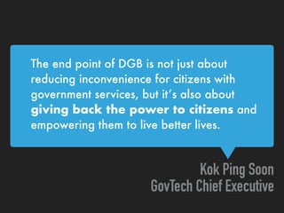 5 Things You Need To Know - Singapore's Government Blueprint | PPT