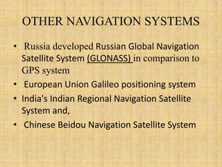 Global positioning system (GPS) | PPTX