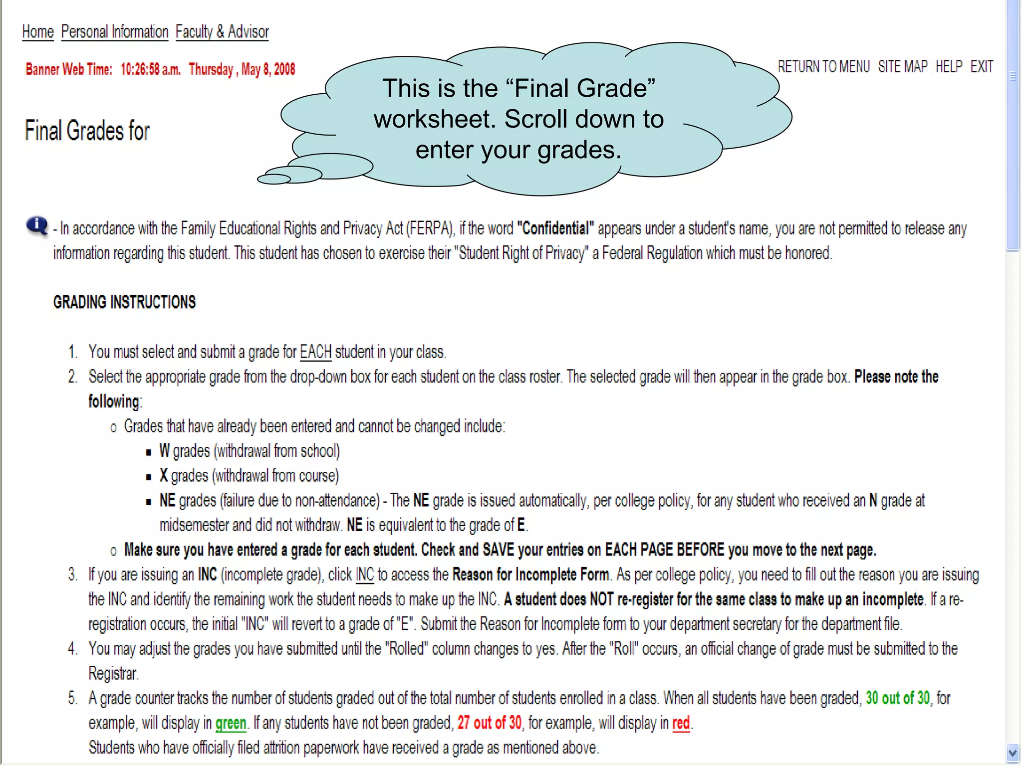 Final Grading | PPT