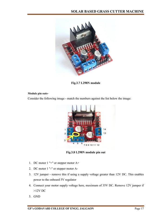 SOLAR BASED GRASS CUTTER MACHINE | PDF