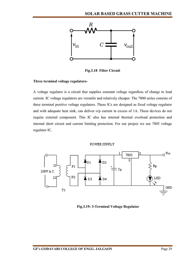 SOLAR BASED GRASS CUTTER MACHINE | PDF