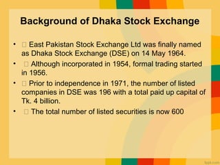 Presentation on:Bangladesh Securities and Exchange Commission | PPT