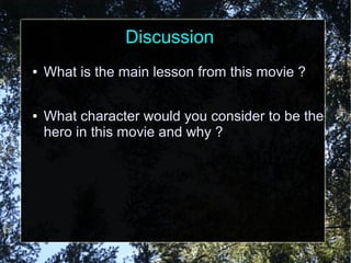 Final group presentation | ODP