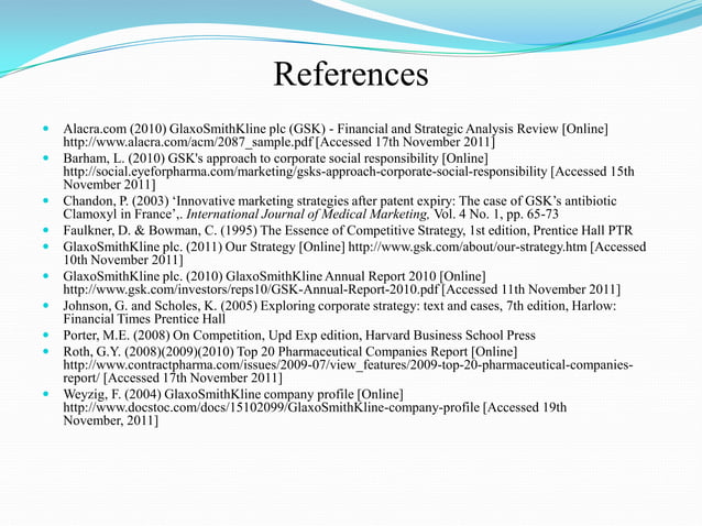 Final group presentation | PPTX