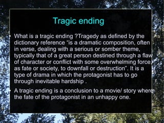 Final group presentation (55555) | ODP | Drama | Genres