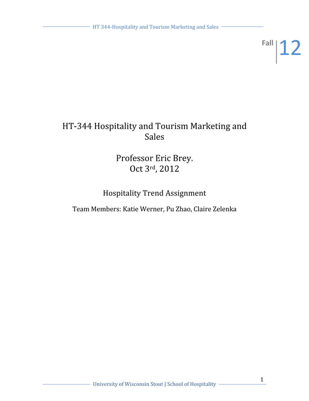 Industry Trend Paper (Group) | PDF