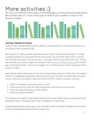 Final growth mindset lesson plan (april 2015) | PDF