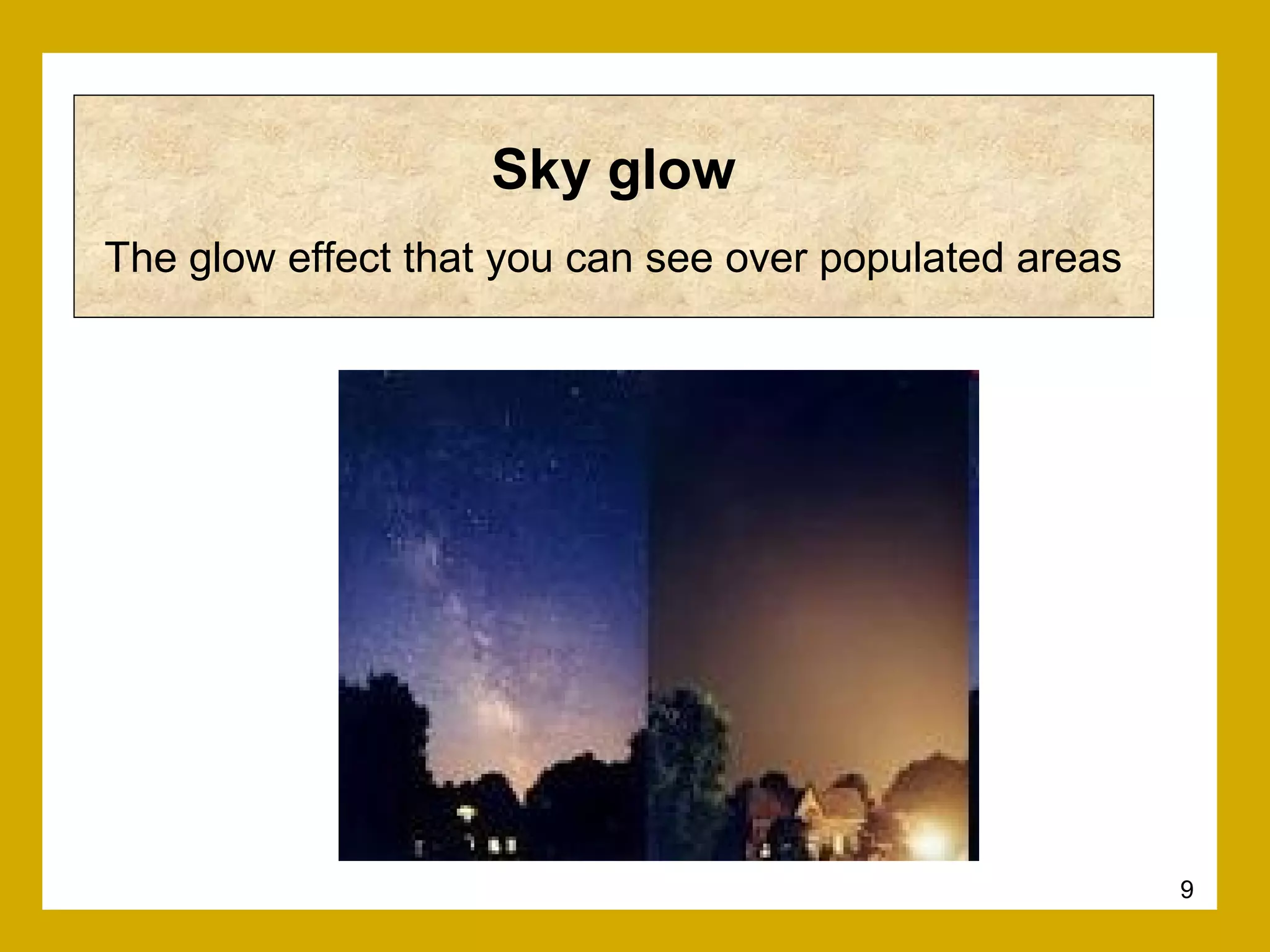 Final gs ch 11 light pollution | PPT