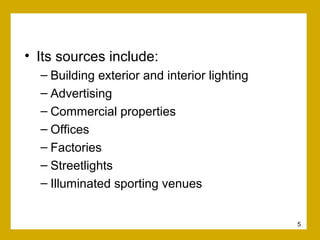 Final gs ch 11 light pollution | PPT