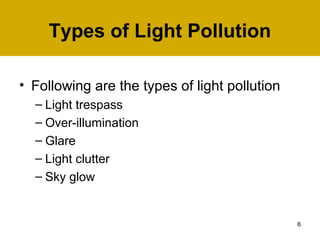 Final gs ch 11 light pollution | PPT