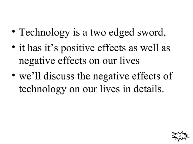 Final gs ch p negative effects of technology on human's wildlife | PPT