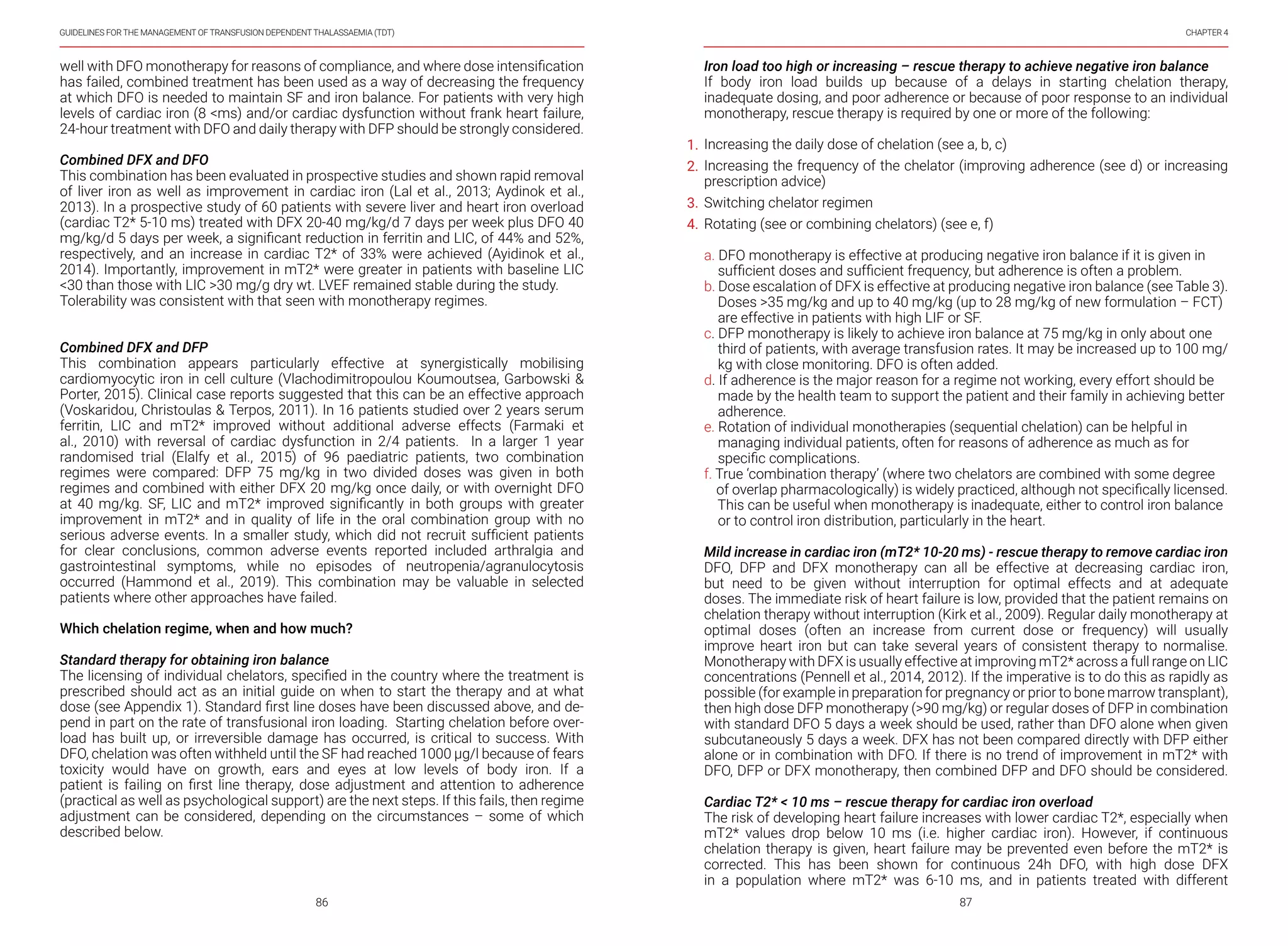 Guidelines for the Management of Transfusion Dependent Thalassaemia (4th Edition – 2021) | PDF