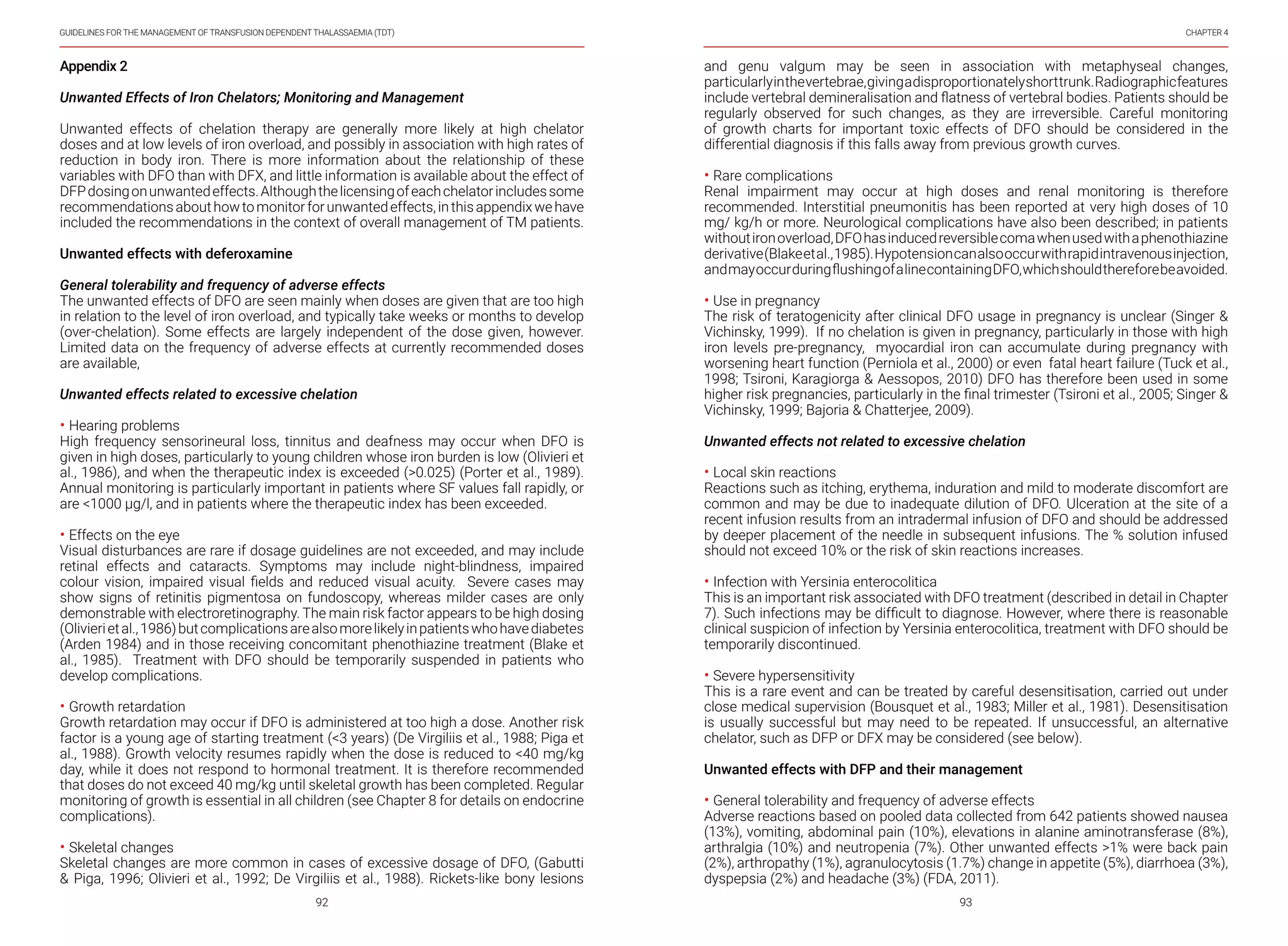 Guidelines for the Management of Transfusion Dependent Thalassaemia ...