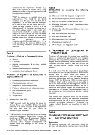 culture & depression Wonca guideline | PDF