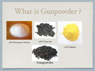 Final gunpowder powerpoint | KEY