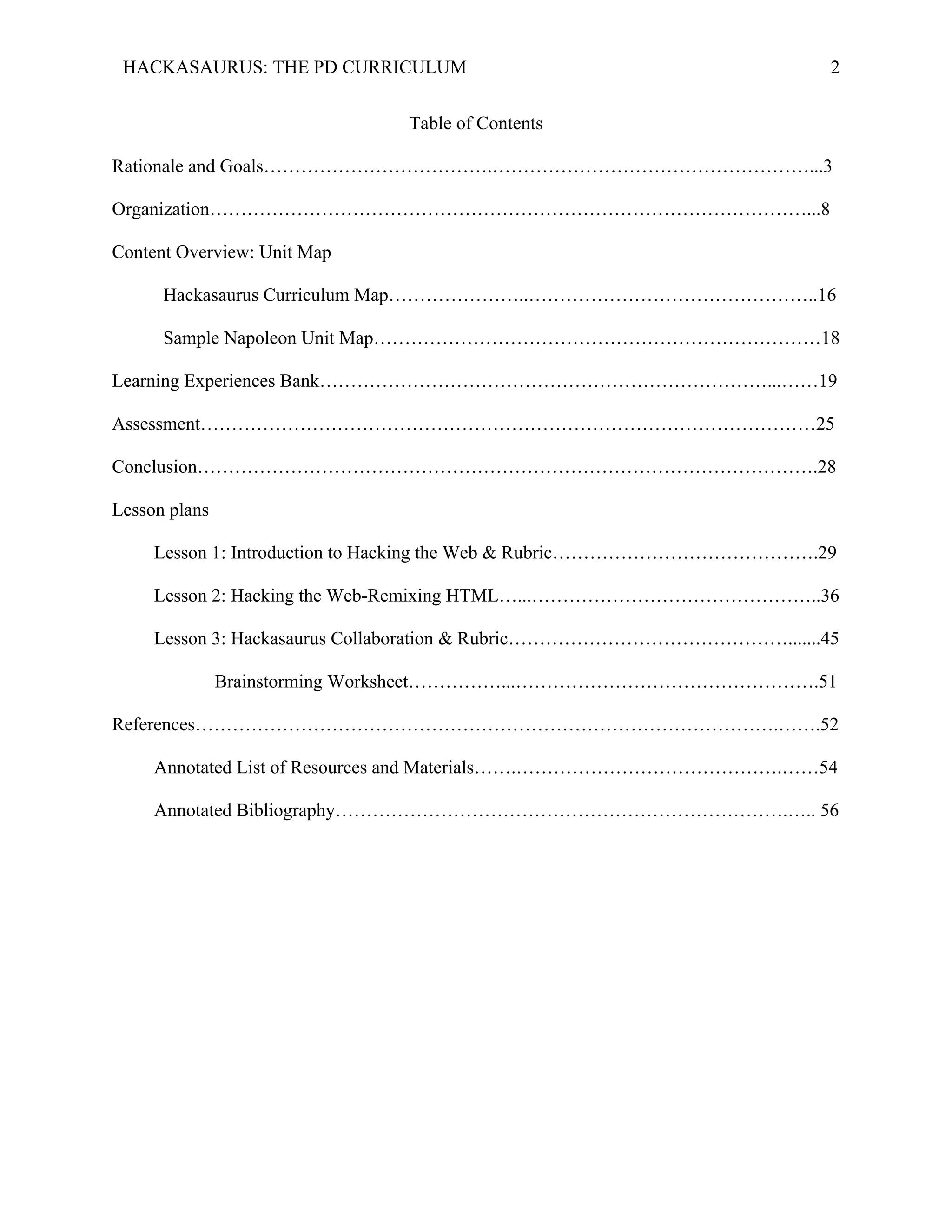 Hackasaurus Professional Development Curriculum | PDF | Web Development | Internet