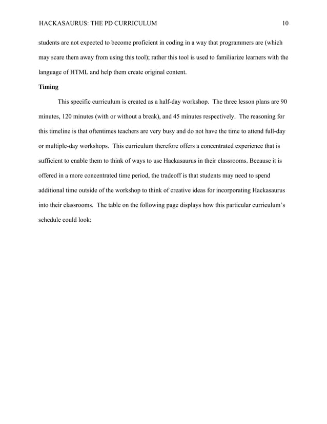 Hackasaurus Professional Development Curriculum | PDF | Web Development | Internet