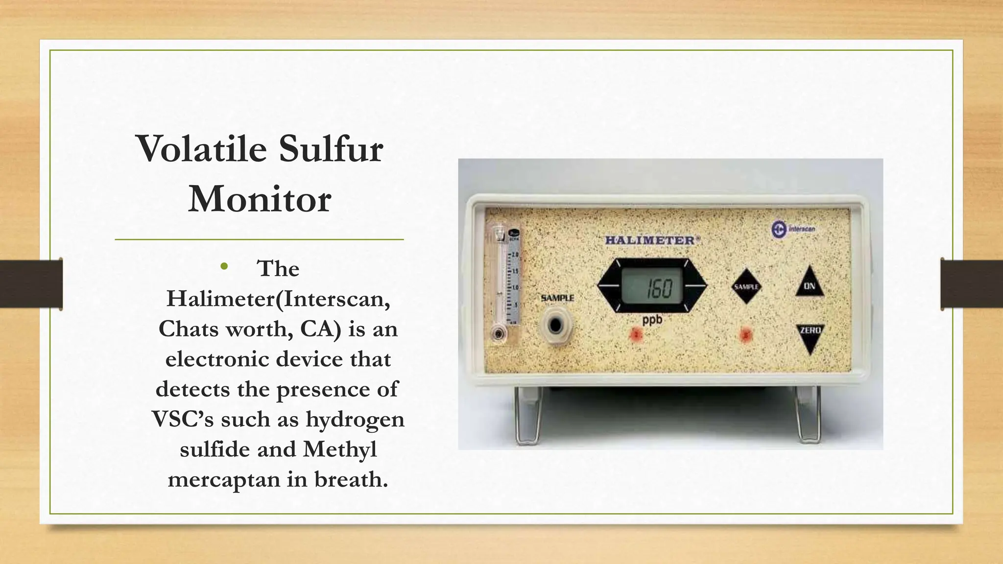 HALITOSIS_ diagnosis and management of halitosis | PPTX