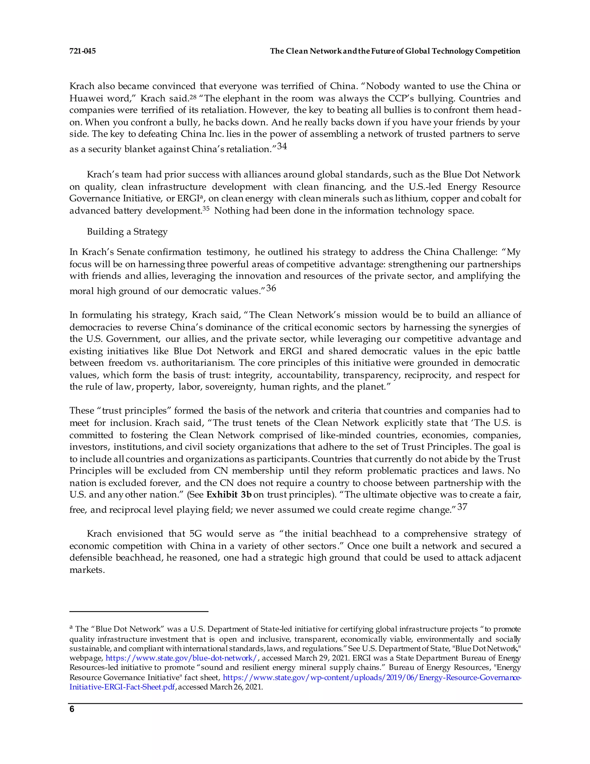 Clean Network HBS Case Study | PDF