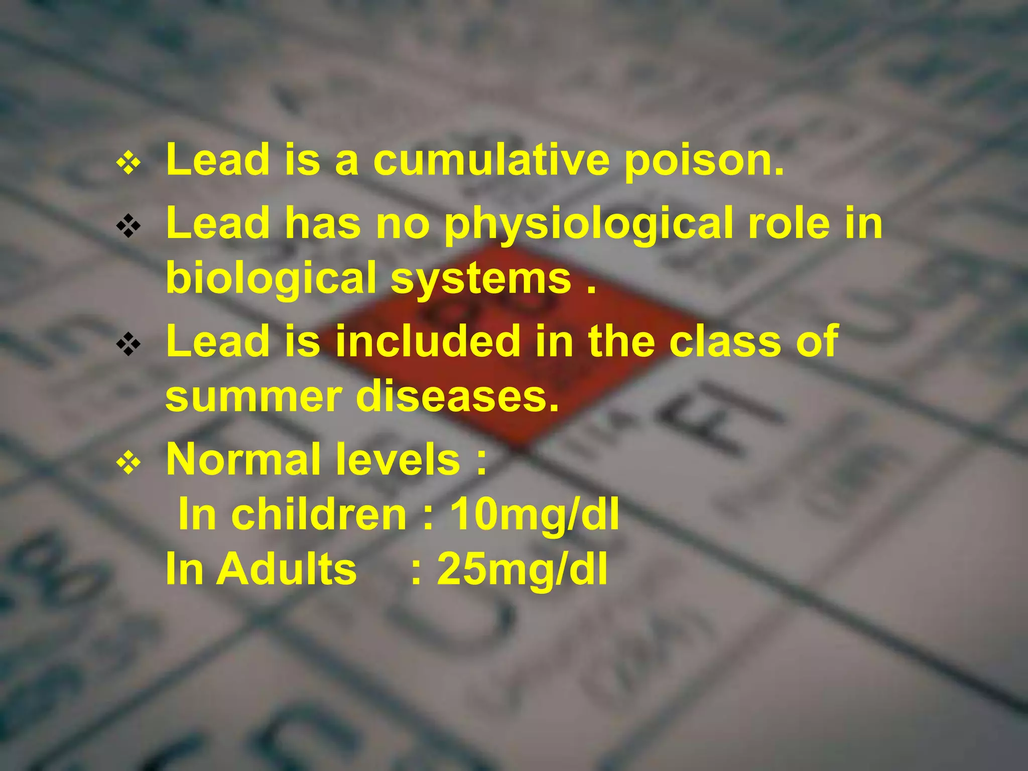 Heavy metal poisoning | PPTX