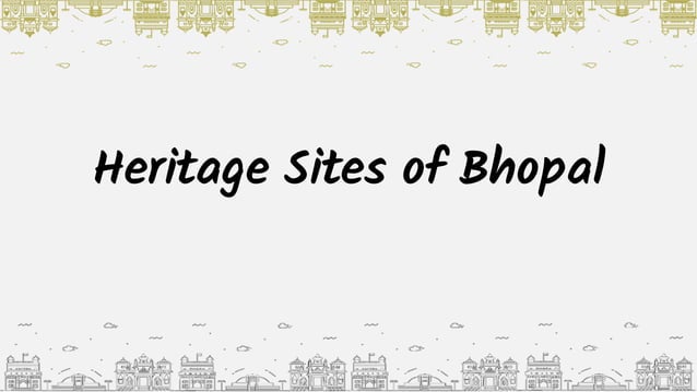 ZONAL DEVELOPMENT PLAN OF HERITAGE ZONE BHOPAL PPT | PDF | Indoor ...