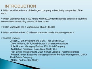 Hilton Hotels | PPT